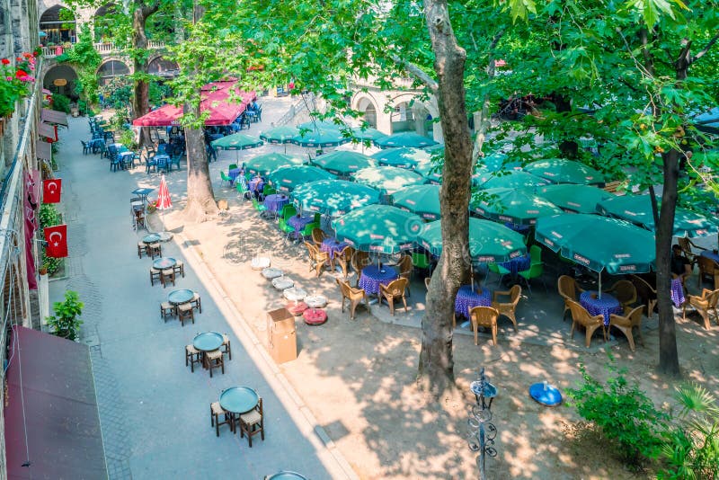 High Resolution Panoramic View of Koza Han(Silk Bazaar) in Bursa,Turkey ...