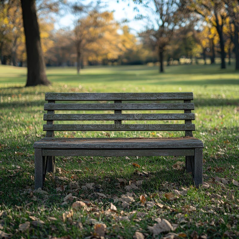 Relaxing Park Bench Scene in High-Resolution with Tranquil Ambience ...
