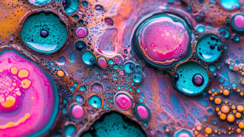 A High-resolution Photo of a Microscope Slide Depicting the Intricate ...