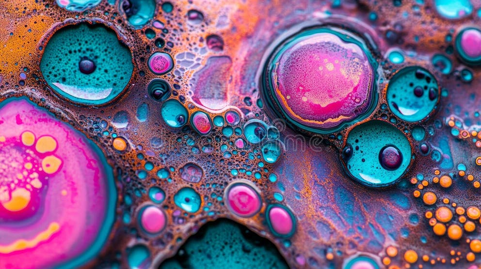 A High-resolution Photo of a Microscope Slide Depicting the Intricate ...