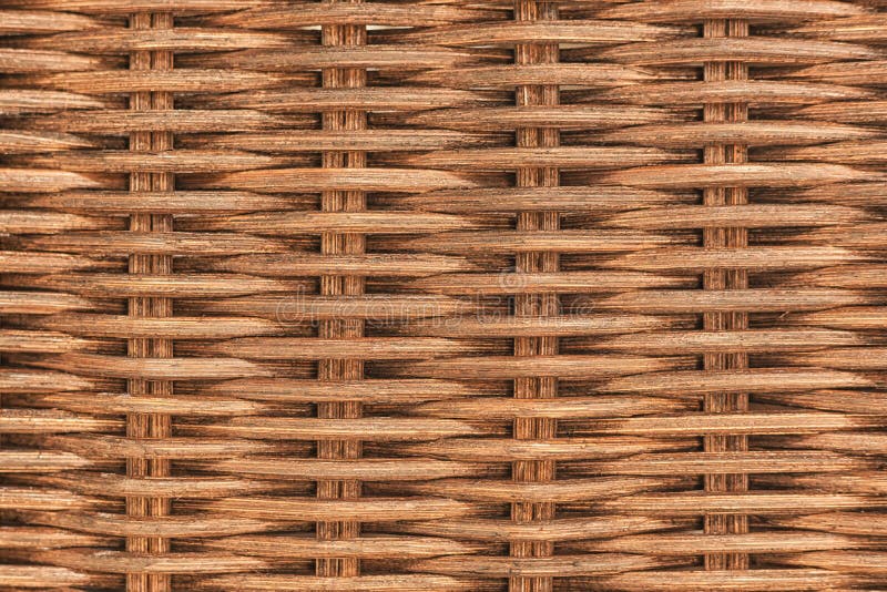 High Resolution Picture of Brown Rattan Texture. Stock Illustration ...