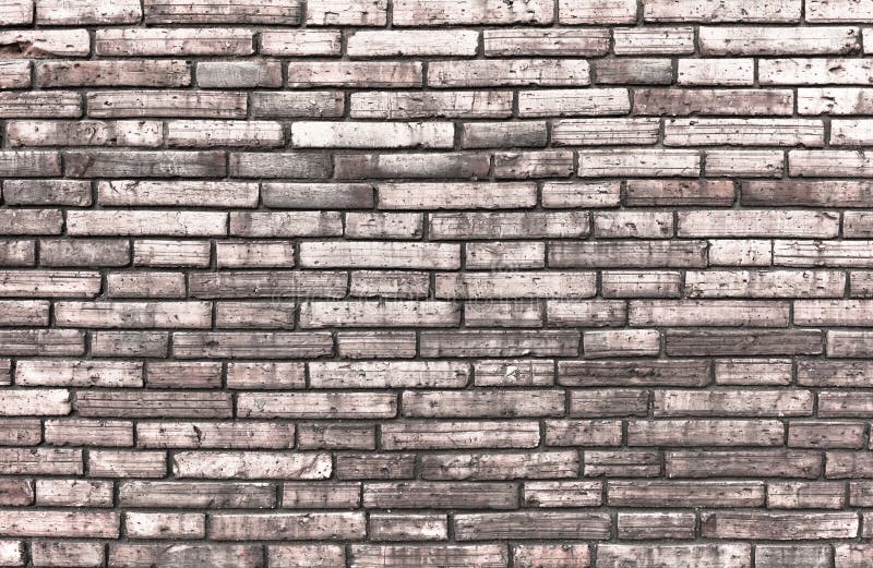 High Resolution Pictures Vintage Orange Pattern of Brick Wall Stock ...