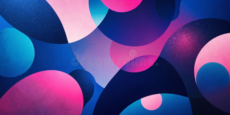 High Resolution Pink and Dark Blue Abstract Background. Digital Art ...