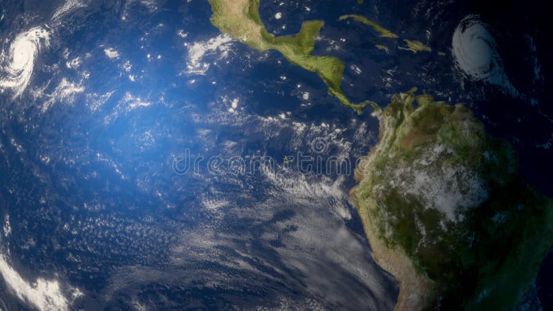 Earth Orbit from Space - Slow Motion 60 Sec. Seamless Loop (4K UltraHD ...