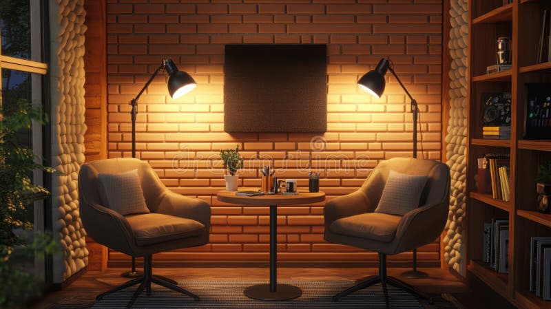 High-resolution, Realistic Studio Microphone on a Vibrant Background ...