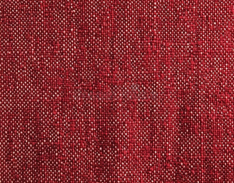 High-Resolution Red Cotton Fabric Texture on Studio Background with ...