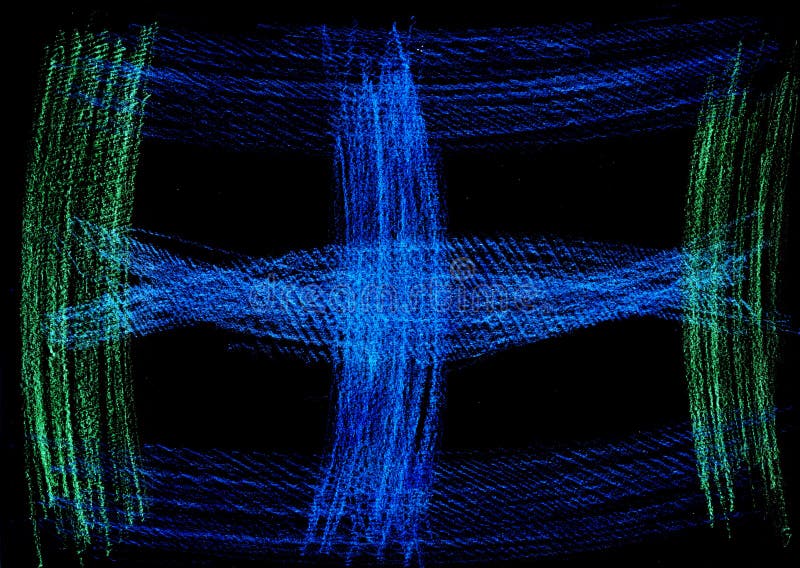 Colorful Abstract Geometric Shapes Crosshatch Pattern Design Isolated ...