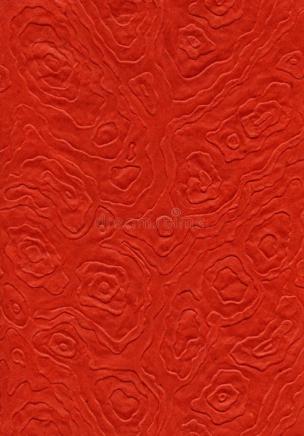 Rice Paper Texture - Mandalas Red XXXXL Stock Image - Image of mottled ...