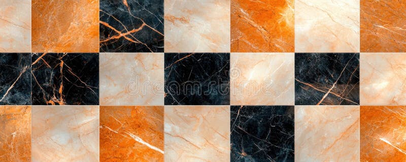 This High Resolution Seamless Black and White Checkerboard Marble Tile ...