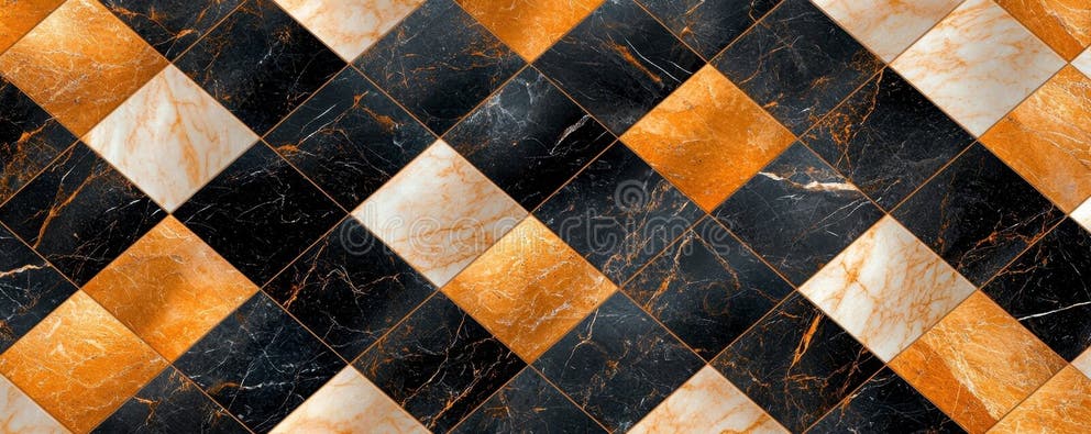 This High Resolution Seamless Black and White Checkerboard Marble Tile ...
