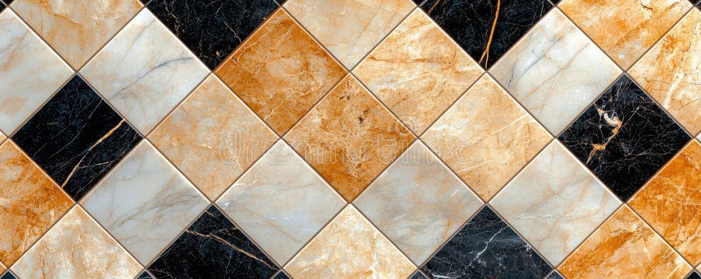 This High Resolution Seamless Black and White Checkerboard Marble Tile ...