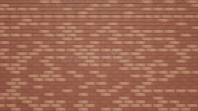 Seamless Red Brick Wall Texture Background Loop Stock Video - Video of ...