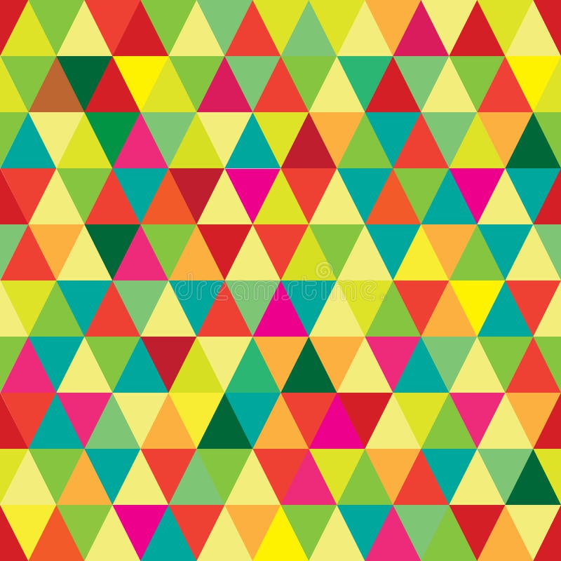 High-resolution Seamless Pattern with Abstract Geometric Colorful ...