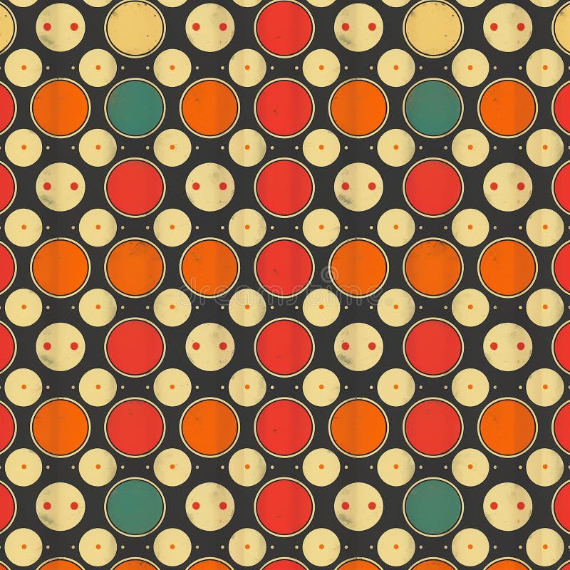 High-Resolution Seamless Polka Dot Pattern with Crisp Details and Bold ...