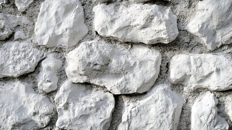 Whitewashed Stone Wall Texture Seamless Pattern Background Design ...