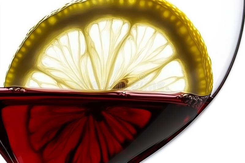 High-resolution Shot of a Manhattan Cocktail Featuring a Lemon Twist ...