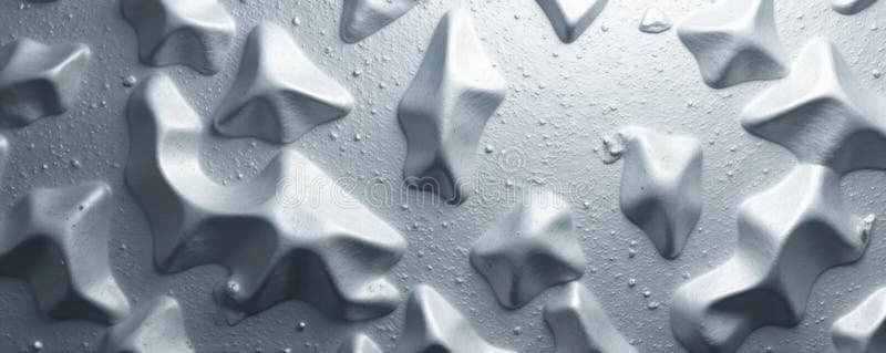 High-resolution Silver Metal Sheet Background with Geometric Shapes ...