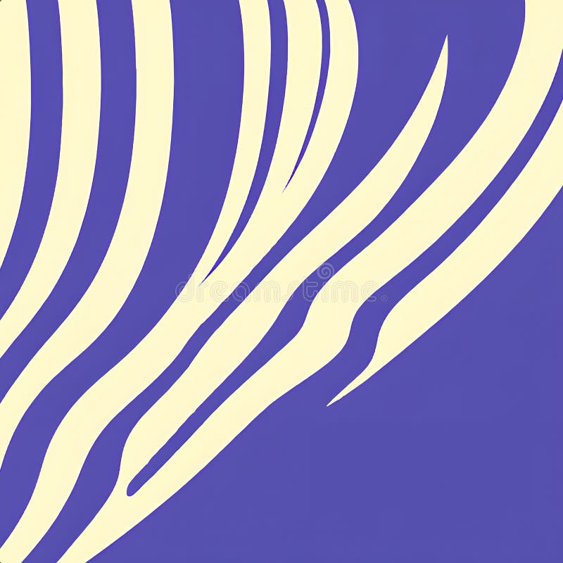 A Single, Bold Sine Wave with a Metallic Texture Stock Illustration ...