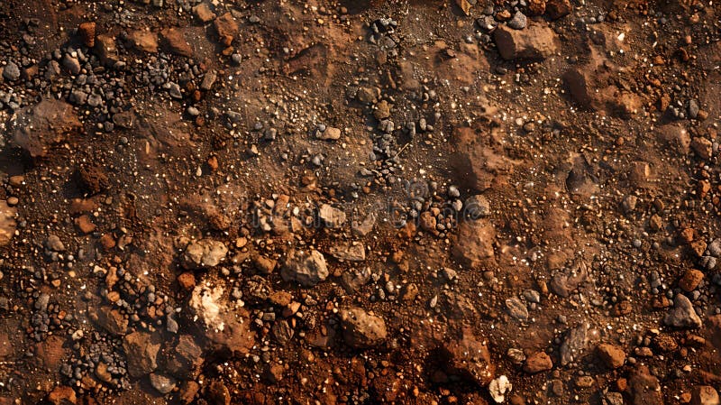 High-Resolution Soil Texture Display. Close-up of Earth Surface. Ideal ...
