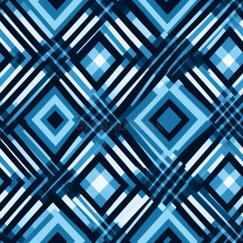 High Resolution Squares Ikat Pattern: Symmetrical and Evenly Spaced ...
