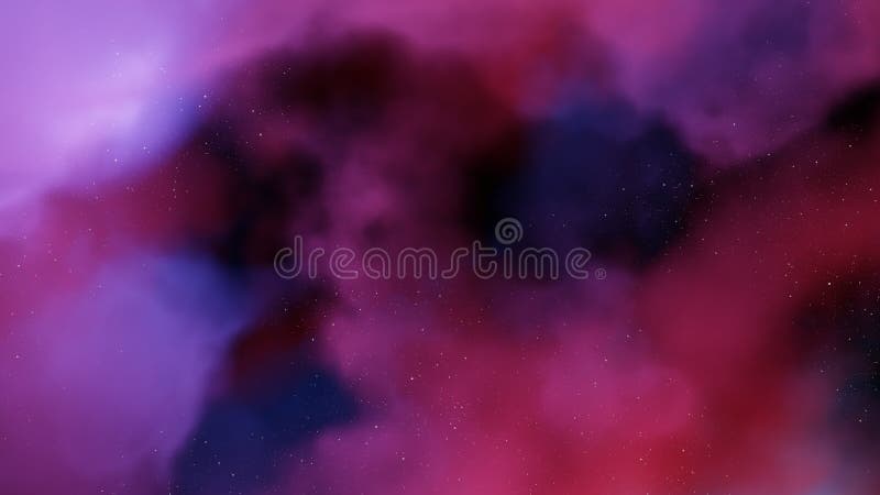 High Resolution Star Nebula Generated in a 3D Simulator Stock ...