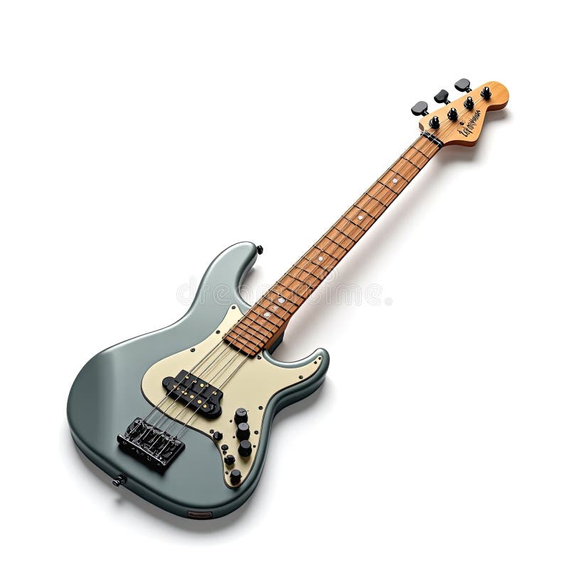 High Resolution Studio Shot of a Modern Five String Electric Bass ...