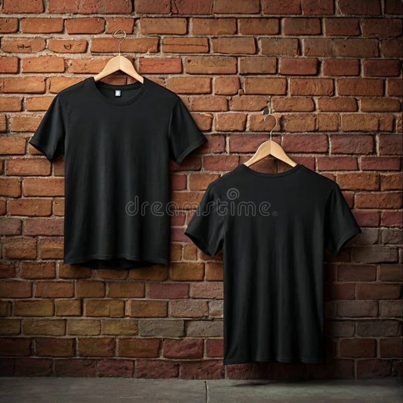 High-quality T Shirt Mockup Image for Design Isolated Background Stock ...
