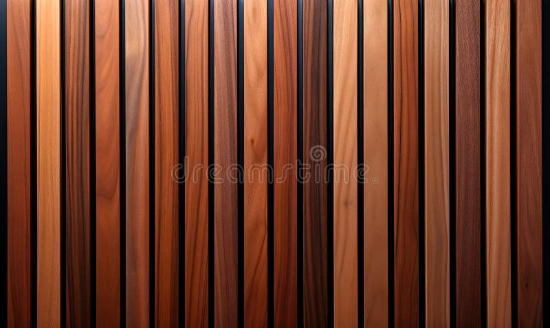 High Resolution Texture of Vertical Walnut Wood Slats for Elegant ...