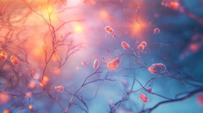 High Resolution Visualization of Stem Cell Therapy Concept Stock ...