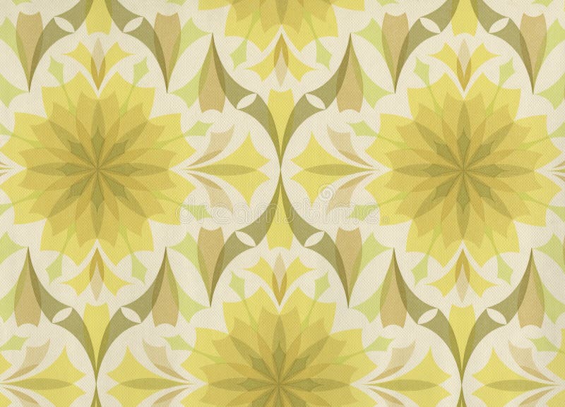 High Resolution Wallpaper with Floral Pattern Stock Illustration ...