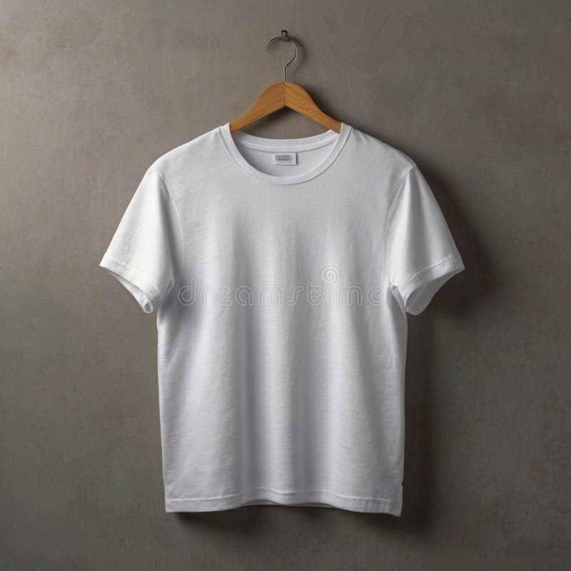 High-quality T Shirt Mockup Image for Design Isolated Background Stock ...