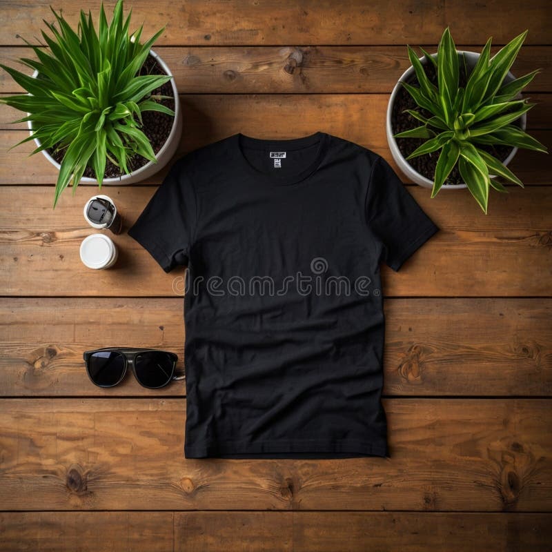 High-quality T Shirt Mockup Image for Design Isolated Background Stock ...
