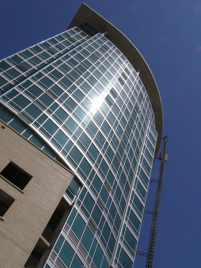 High Rise stock photo. Image of glass, shiny, apartment - 2390448