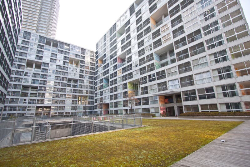 High rise apartment stock photo. Image of condominium - 8182078