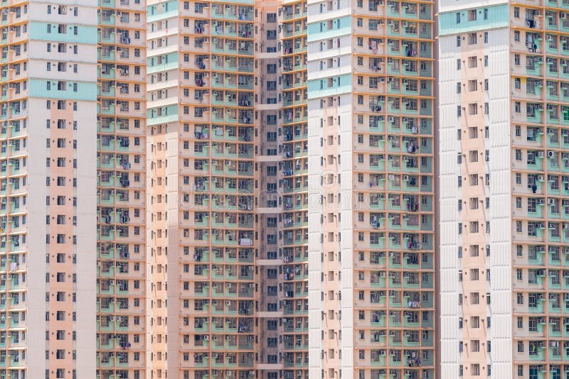 High Rise Apartment Building Stock Image - Image of resident, condo ...