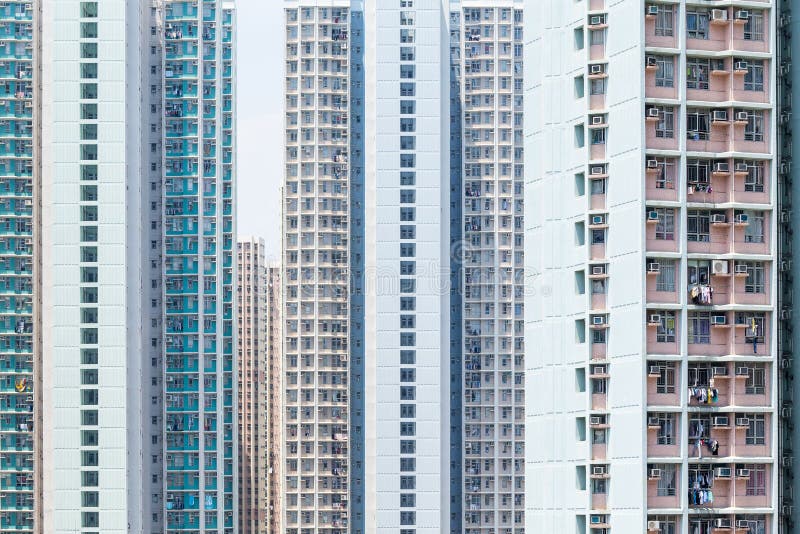 High Rise Apartment Building Stock Photo - Image of condo, property ...