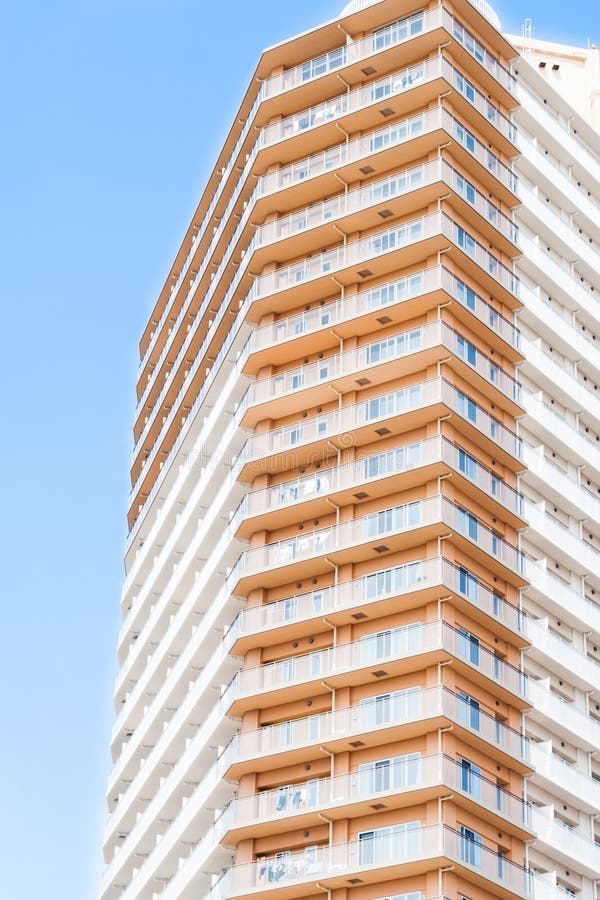 High-rise apartment stock image. Image of japanese, city - 39644333