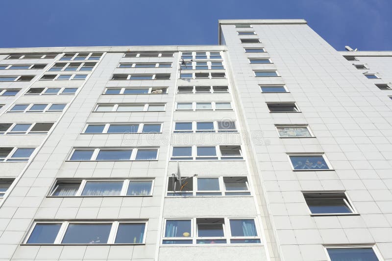 High-rise stock image. Image of construction, flat, grohn - 95233559