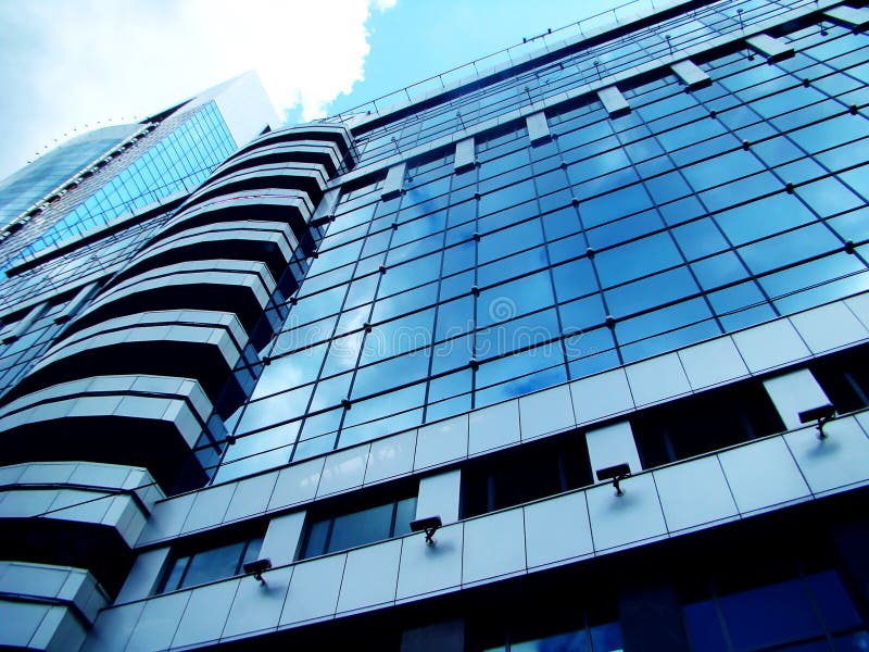 High-rise building 1 stock image. Image of glass, office - 10623621