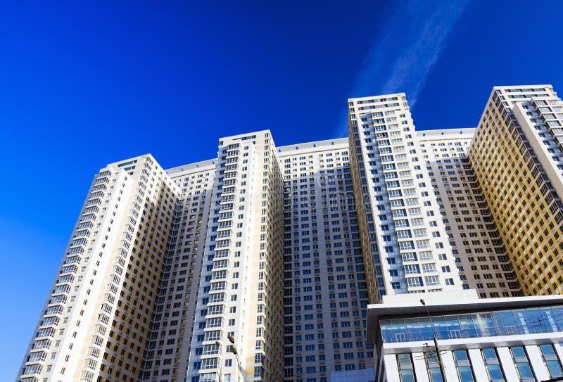 High-rise building stock photo. Image of place, residential - 13466724