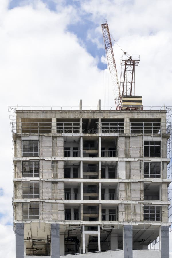 High-rise Building Constructed with Reinforced Concrete Structure ...