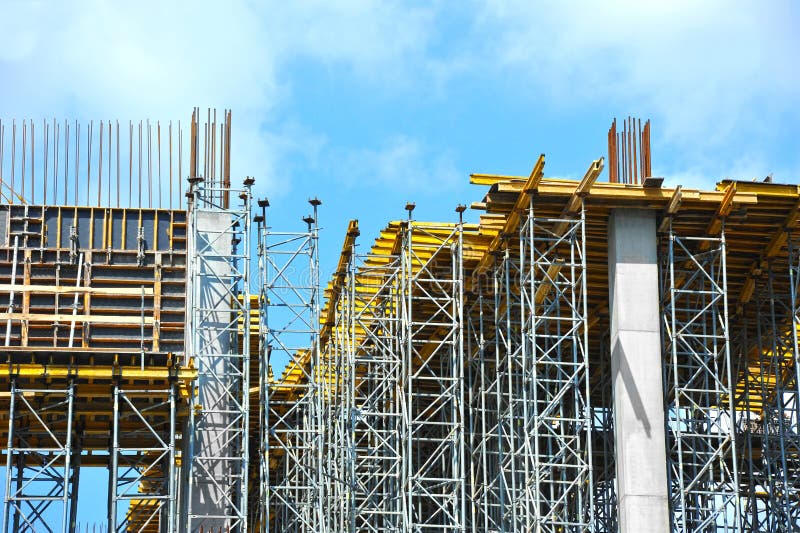 Construction site work stock image. Image of dwelling - 161359429