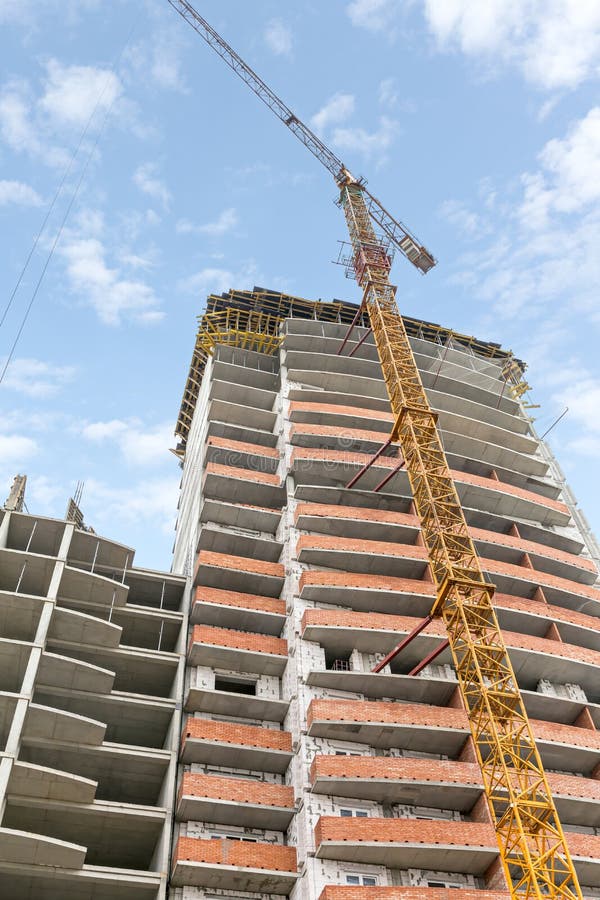 High-rise Building Construction Stock Photo - Image of contemporary ...