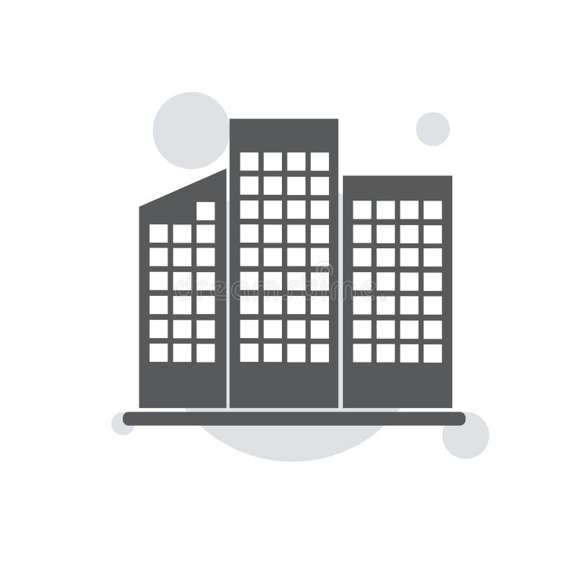 High-rise Building Icon. Logo. Vector Illustration Stock Illustration ...