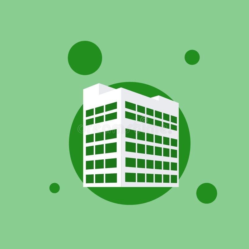 High-rise Building Icon. Logo. Vector Illustration Stock Illustration ...