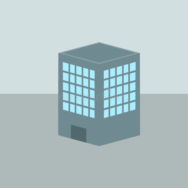 High-rise Building Icon. Logo. Vector Illustration Stock Illustration ...