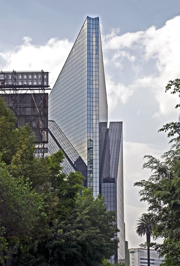 High Rise Building in Mexico City Stock Photo - Image of building ...