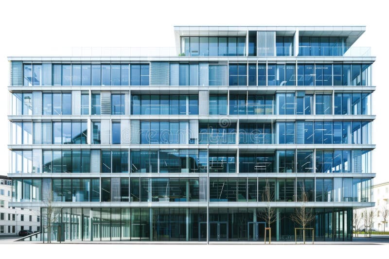 A High-rise Building with Numerous Windows on Its Facade Stock Photo ...