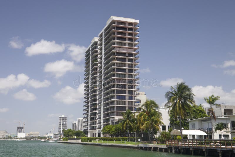 High-Rise stock photo. Image of miami, architecture, building - 59436236