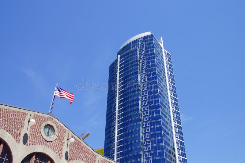 High rise building stock image. Image of skyscraper, blue - 72726207